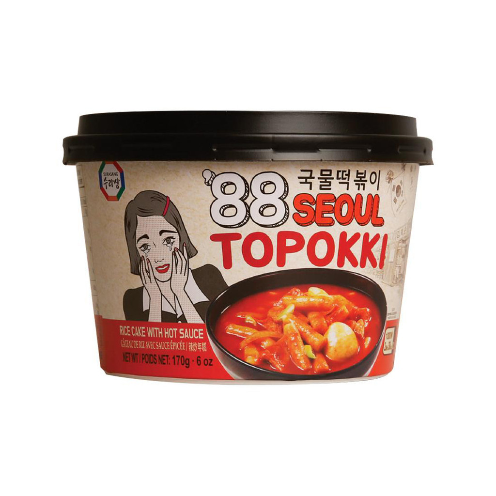 Massa De Arroz Toppoki Picante com Caldo Picante Surasang 170G | Shopee ...