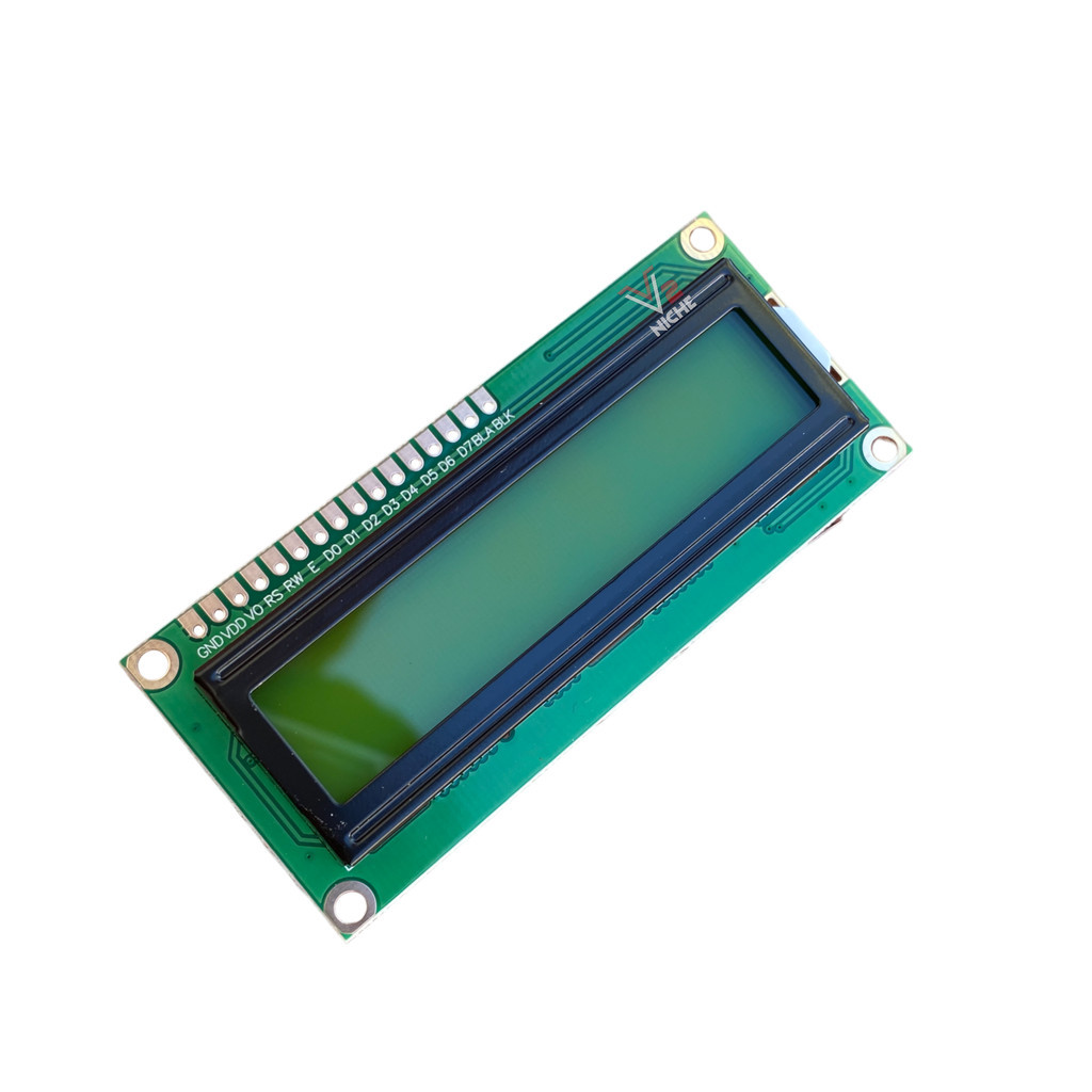 Display Tela Lcd 1602A 16X2 Fundo Verde Para Arduino Pic | Shopee Brasil