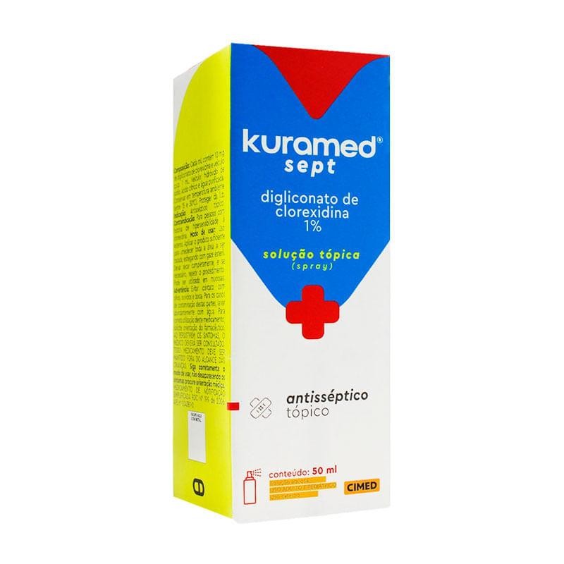 Antisséptico Kuramed Sept Spray 50ml | Shopee Brasil