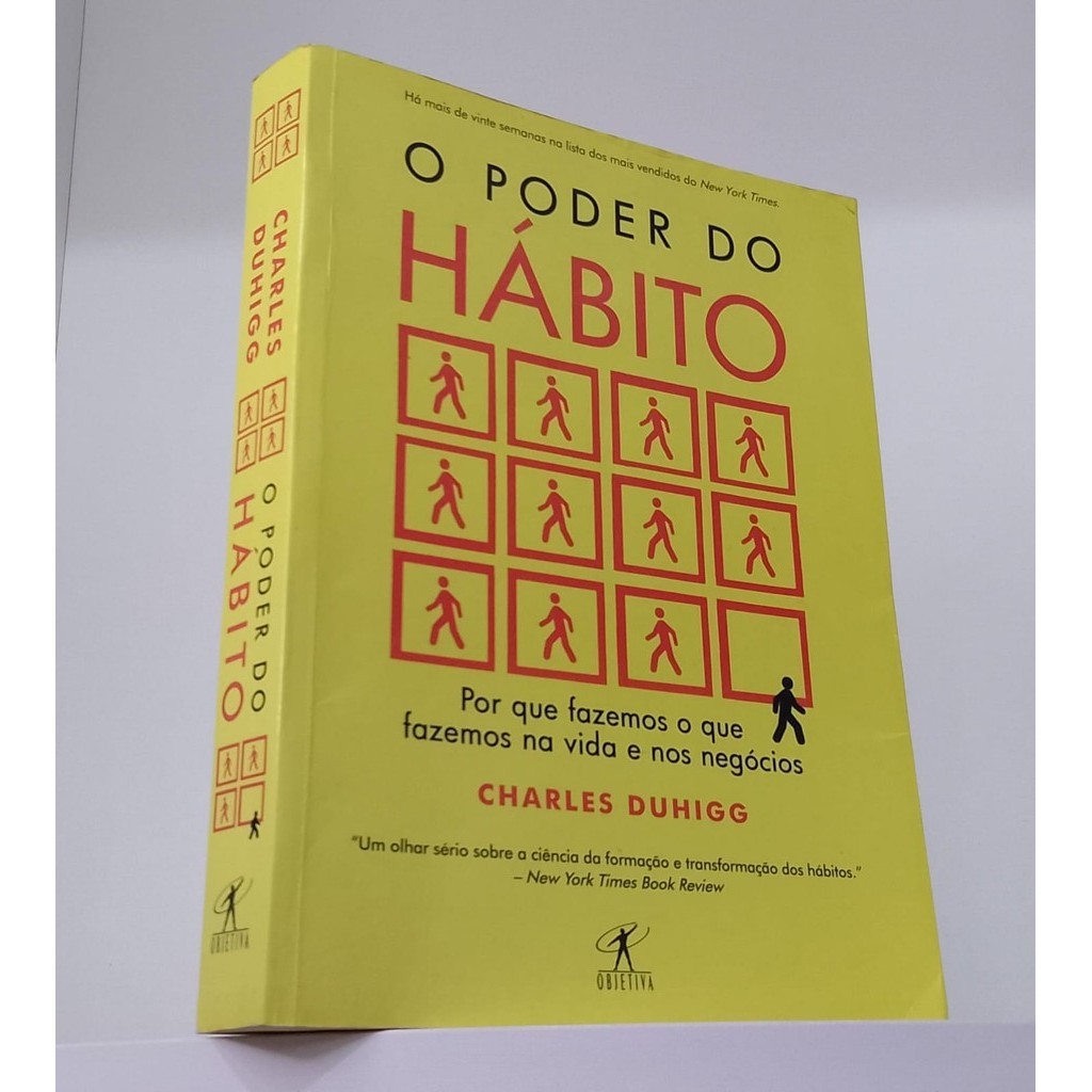 Livro O Poder do Habito Charles Duhigg | Shopee Brasil