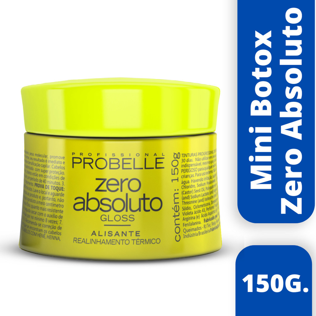 Mini BTX Definitiva Zero Absoluto - 150g Probelle | Shopee Brasil