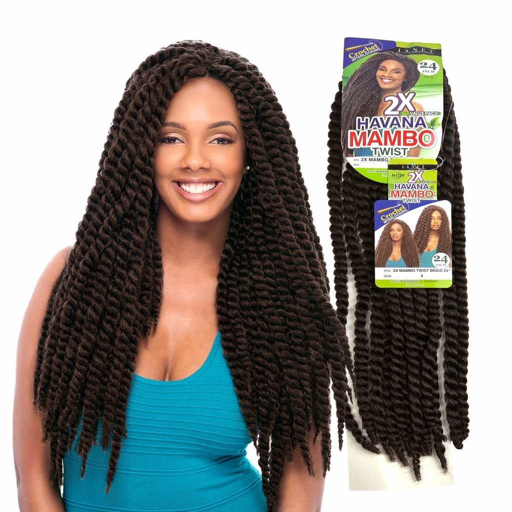 Aplique Cabelo Havana Mambo Twist 2x Crochet Braid Premium | Shopee Brasil