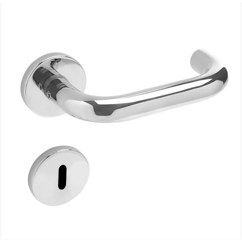 Fechadura Lafonte Interna 517 ST2 55mm Roseta 357 Polido | Shopee Brasil