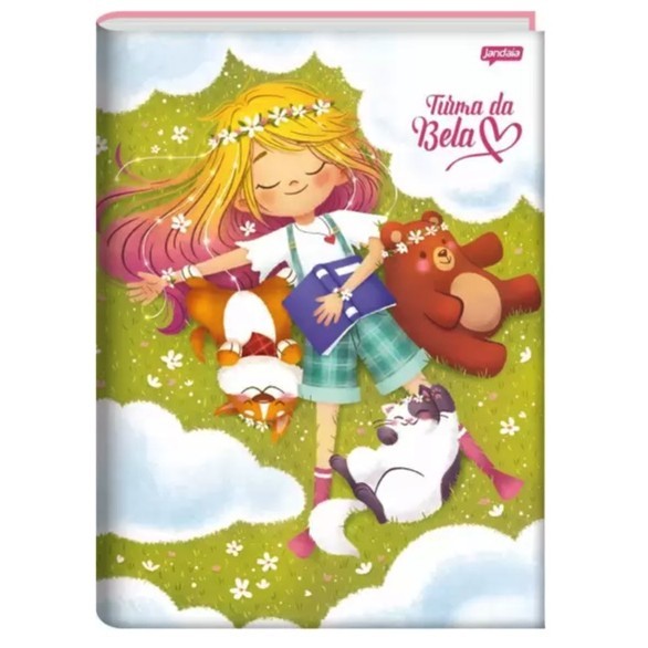 Caderno Brochura Turma da Bela - Jandai | Shopee Brasil