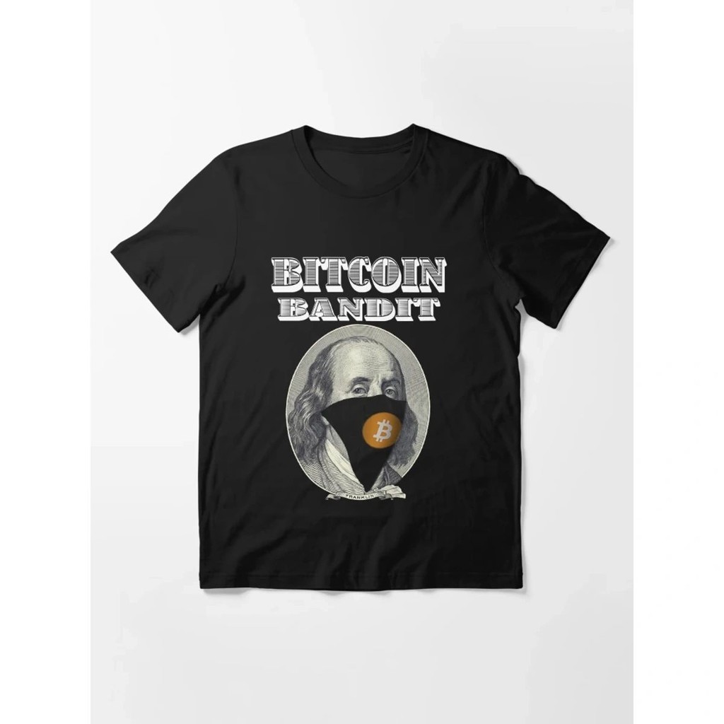 Camisa Original Bitcoin Bandit | Shopee Brasil