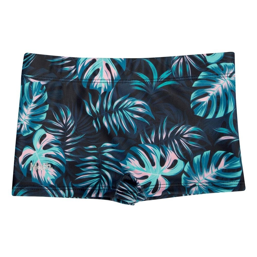 Sunga boxer estampada folhas infantil | Shopee Brasil