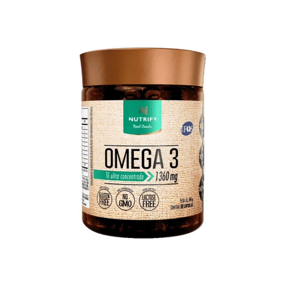 Ômega 3 TG Ultra Concentrado 1360mg 60 Cápsulas - Nutrify | Shopee Brasil