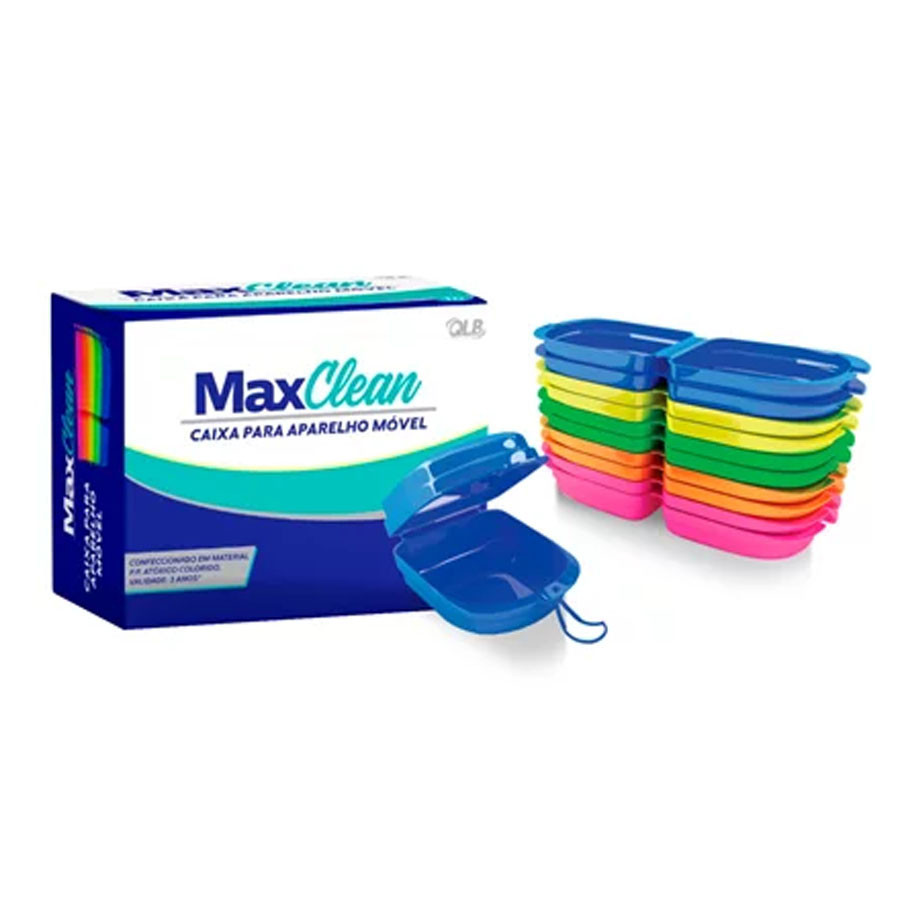Caixa Para Aparelho 10 Unidades - MaxClean | Shopee Brasil