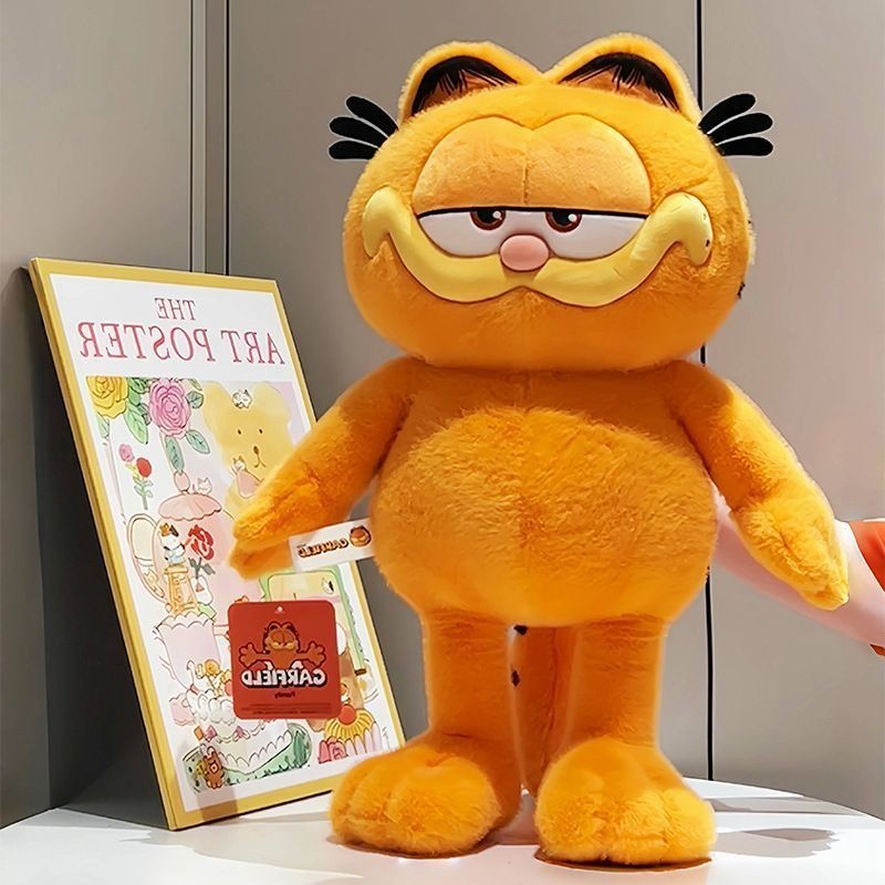 Little Red Book original Garfield boneca em pé Garfield gato dormindo ...