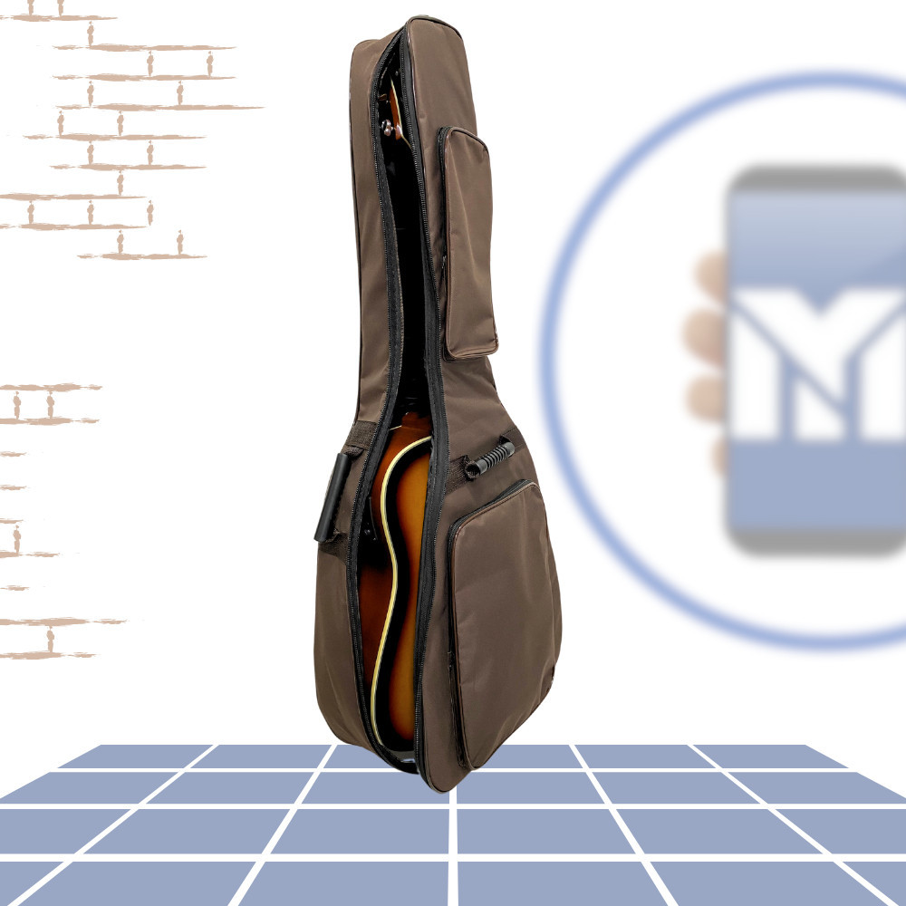 Capa De Violão 12 Cordas Marrom Acolchoada Luxo Case Bag | Shopee Brasil