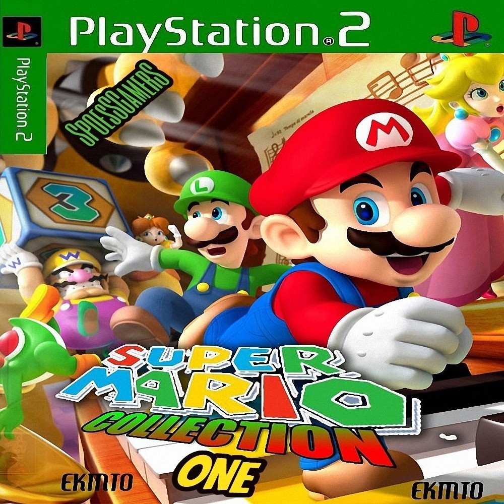 Super Mario Bros Collection 1 Ps2 Patch. | Shopee Brasil