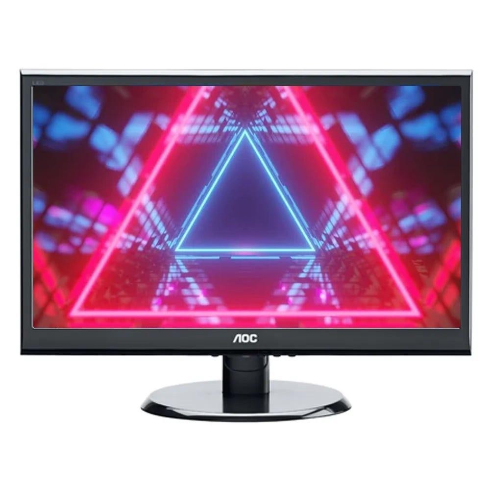 Monitor AOC LED E2050Sw 20" Wide Base Fixa VGA 1600x900 | Shopee Brasil
