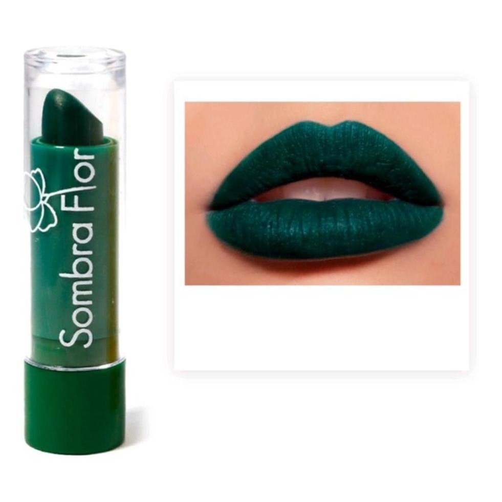 Batom Matte Verde Amarelo Azul Copa Do Mundo Sombra Flor - Escorrega o ...