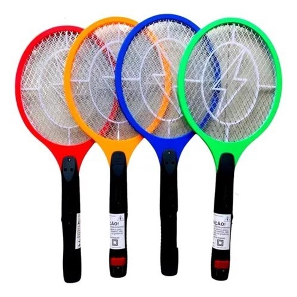 Raquete Recarregavel Mata Mosquito Dengue Pernilongo Inseto | Shopee Brasil
