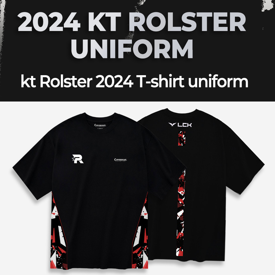 Camiseta KT Rolster 2024 Uniforme . O Mesmo " deft 、 beryl " Camisa De Apoio Para Homens Liga ...
