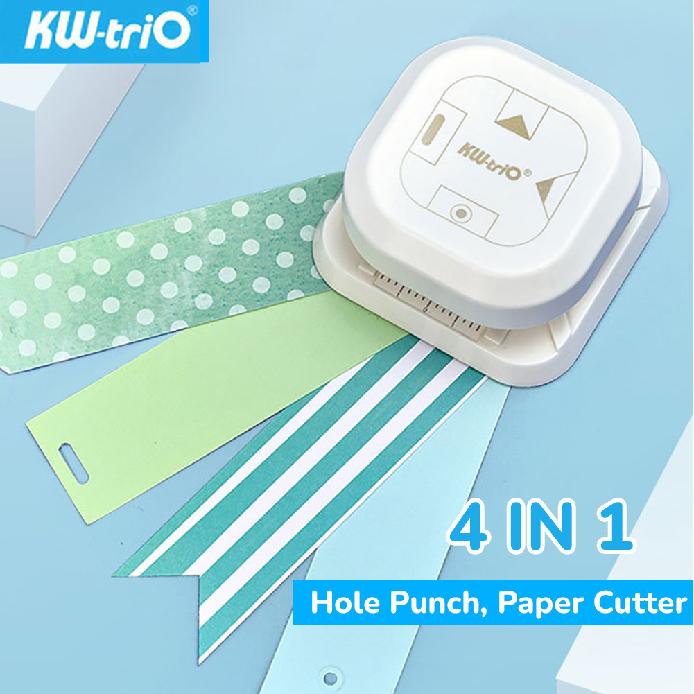 Cortador De Papel De Etiquetas 4 Em 1 Tag Punch Corner Rounder Para ...
