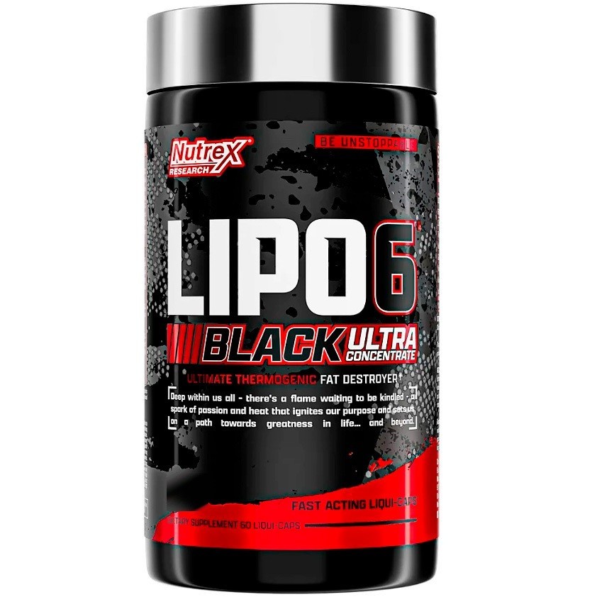 Termogênico Lipo 6 Black Ultra Concentrado (Cafeína / Cromo / L ...