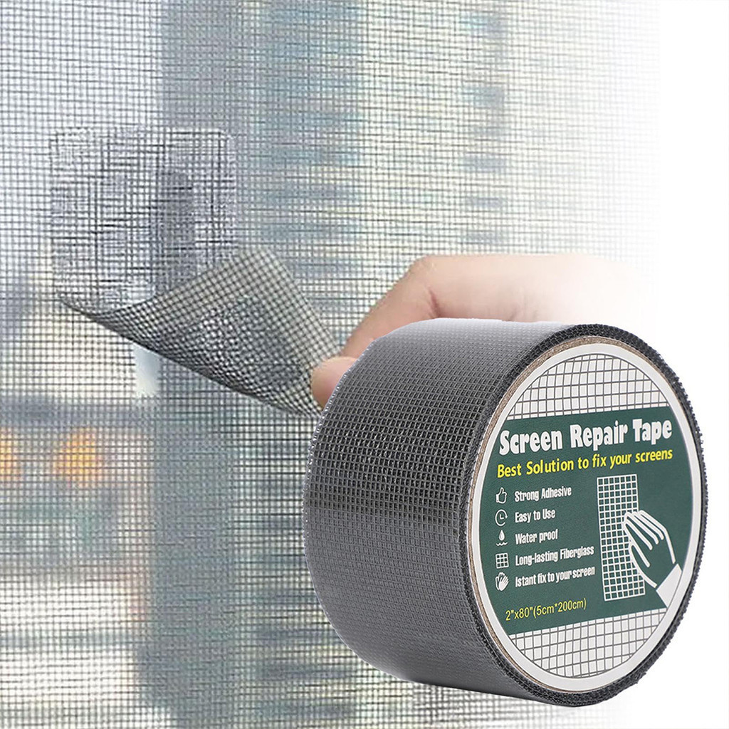 Fita De Tela Para Janelas-Reparo De Patch Malha De Cobertura Bem ...