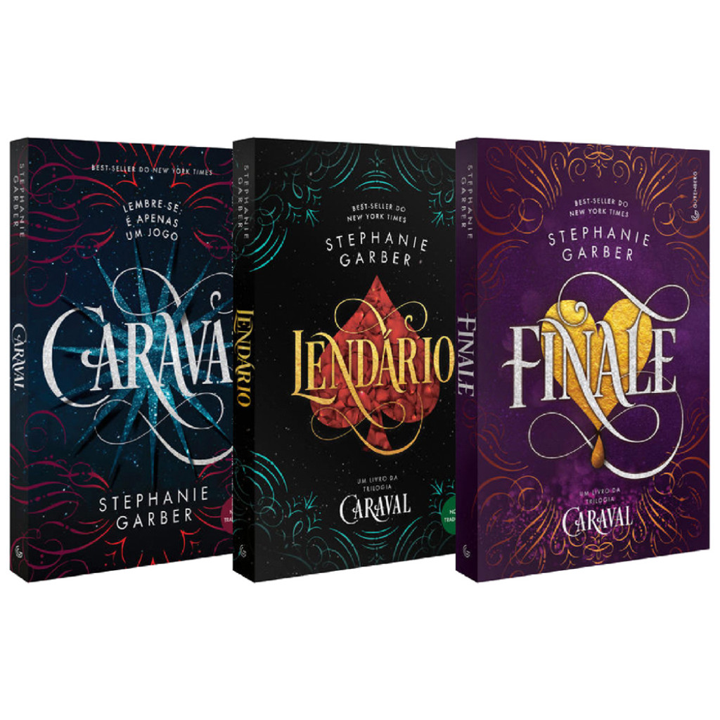 Trilogia Caraval - Caraval, Lendário e Finale, por Stephanie Garber | Shopee Brasil