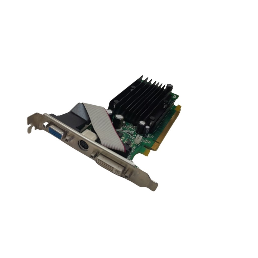 Placa De Vídeo GeForce 7100 GS 256 MB DDR2 64Bits PCIe x16 | Shopee Brasil