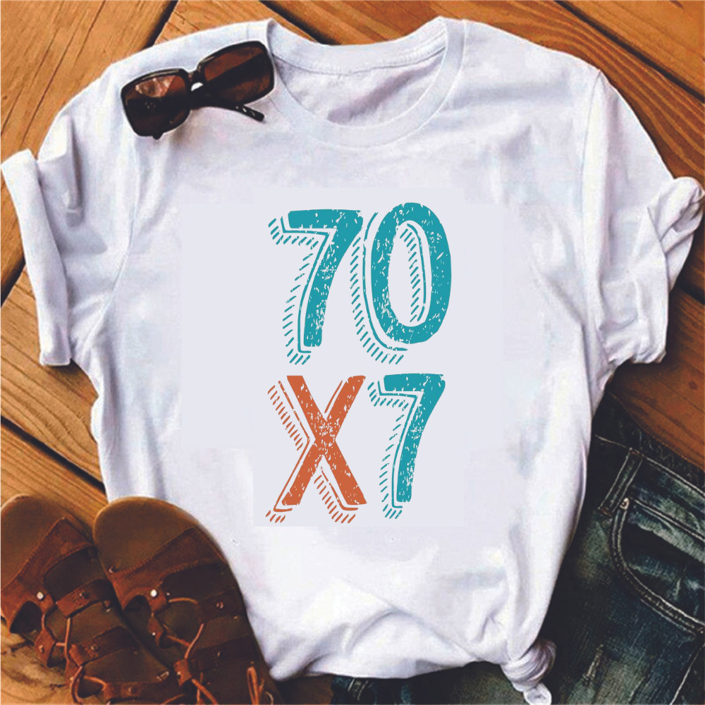 Camiseta Feminina 70X7 Frase Evangélica Baby Look Varias Estampas Envio ...