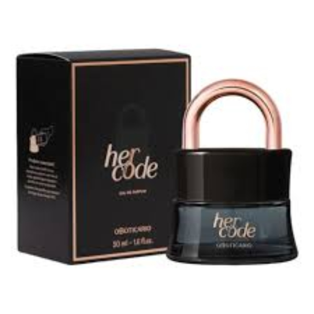 Perfume Her Code Eau de Parfum O Boticário 50 ml Boticario | Shopee Brasil