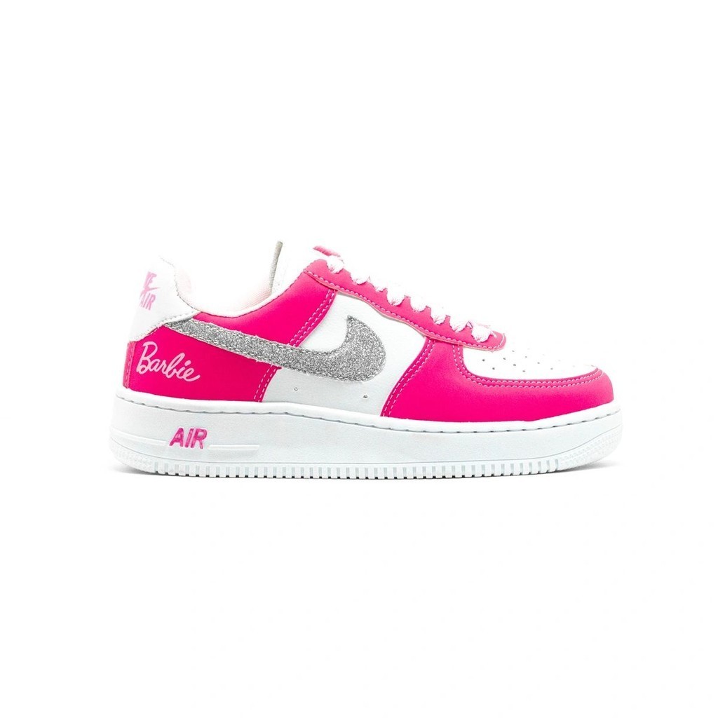 Tênis Nike Air Force Barbie | Shopee Brasil