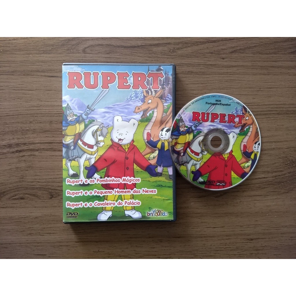 DVD RUPERT - ORIGINAL | Shopee Brasil