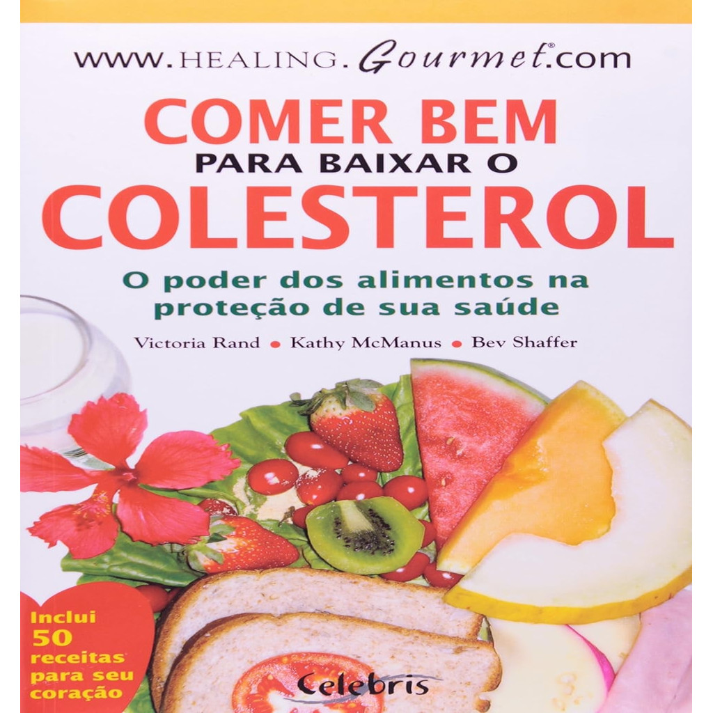 Comer Bem Para Baixar o Colesterol autor Victoria Rand | Shopee Brasil