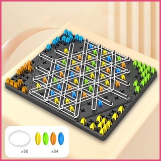 Jogo Triggle Game Strategy Board Educacional Banda De Borracha ...