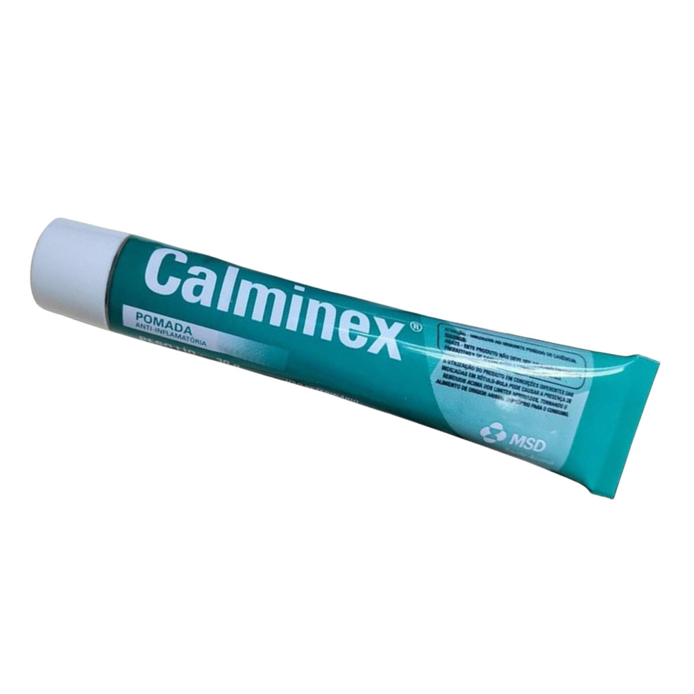 Calminex Pomada MSD Anti-inflamatória Uso Veterinário - 30g | Shopee Brasil