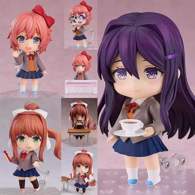 Clube De Literatura Nendoroid Doki ! Figura De Ação Sayori Monika Yuri ...
