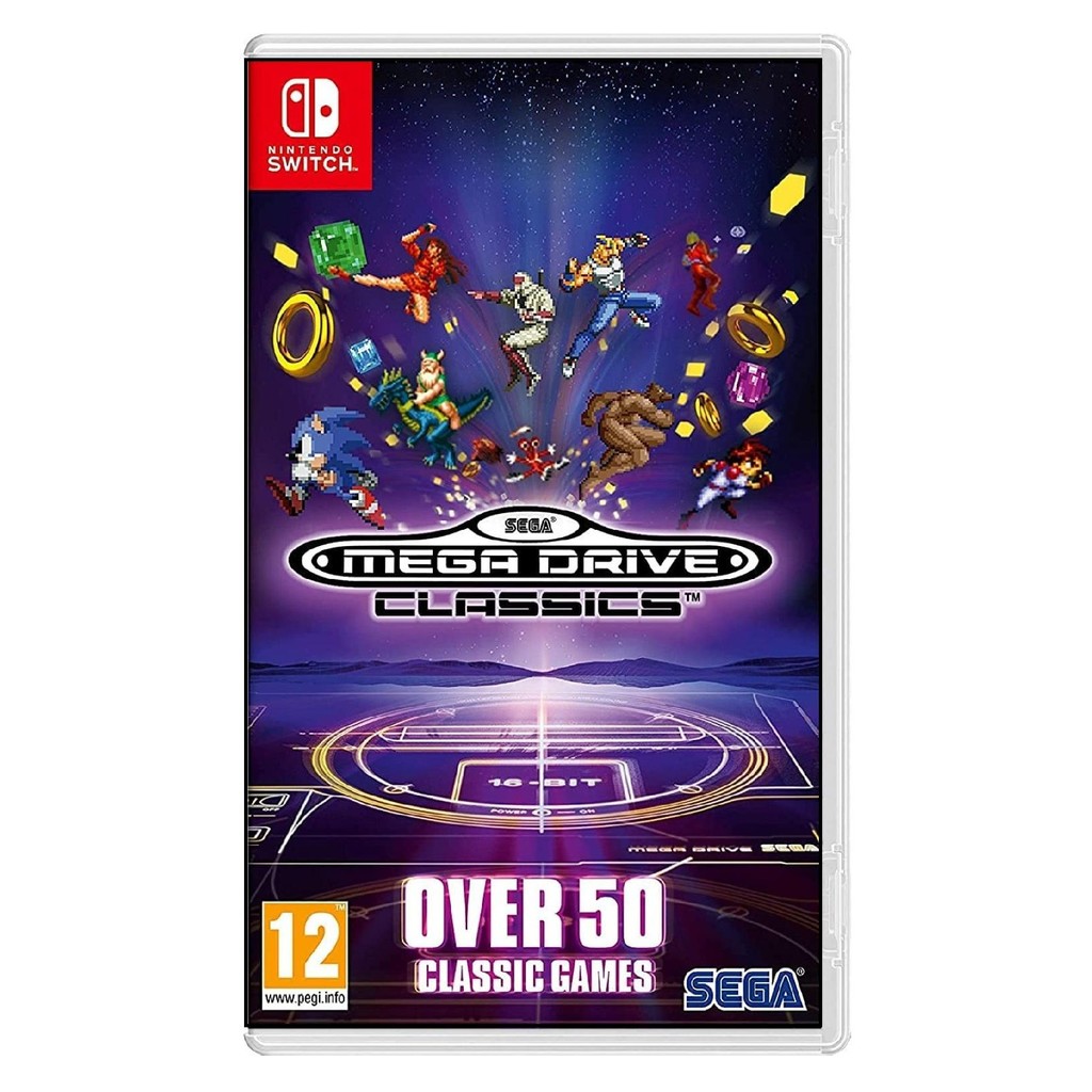 SEGA Mega Drive Classics (Europeu) - Switch | Shopee Brasil