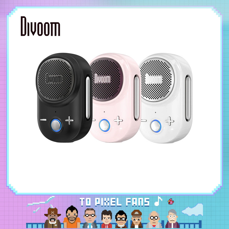 Divoom Itour-S Mini Alto-Falante Portátil Bluetooth , Som , Graves Profundos , IP67 , À Prova D ...