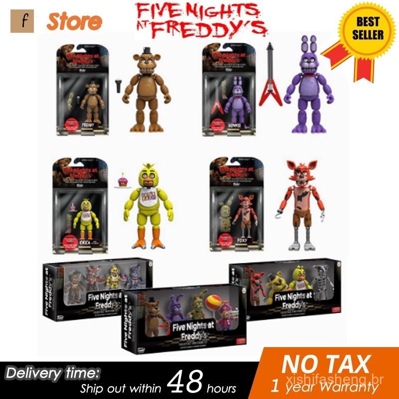 JINN Personagens Selecionados de Five Nights at Freddy's Bonnie Foxy ...