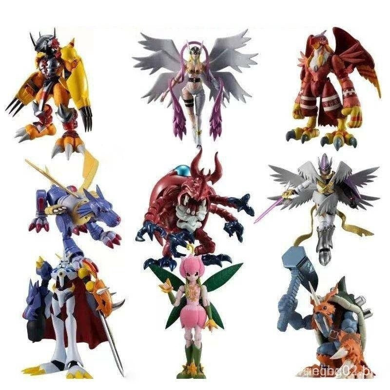 Figura de Ação Original Bandai Digimon Adventure War Greymon Omega Mon ...