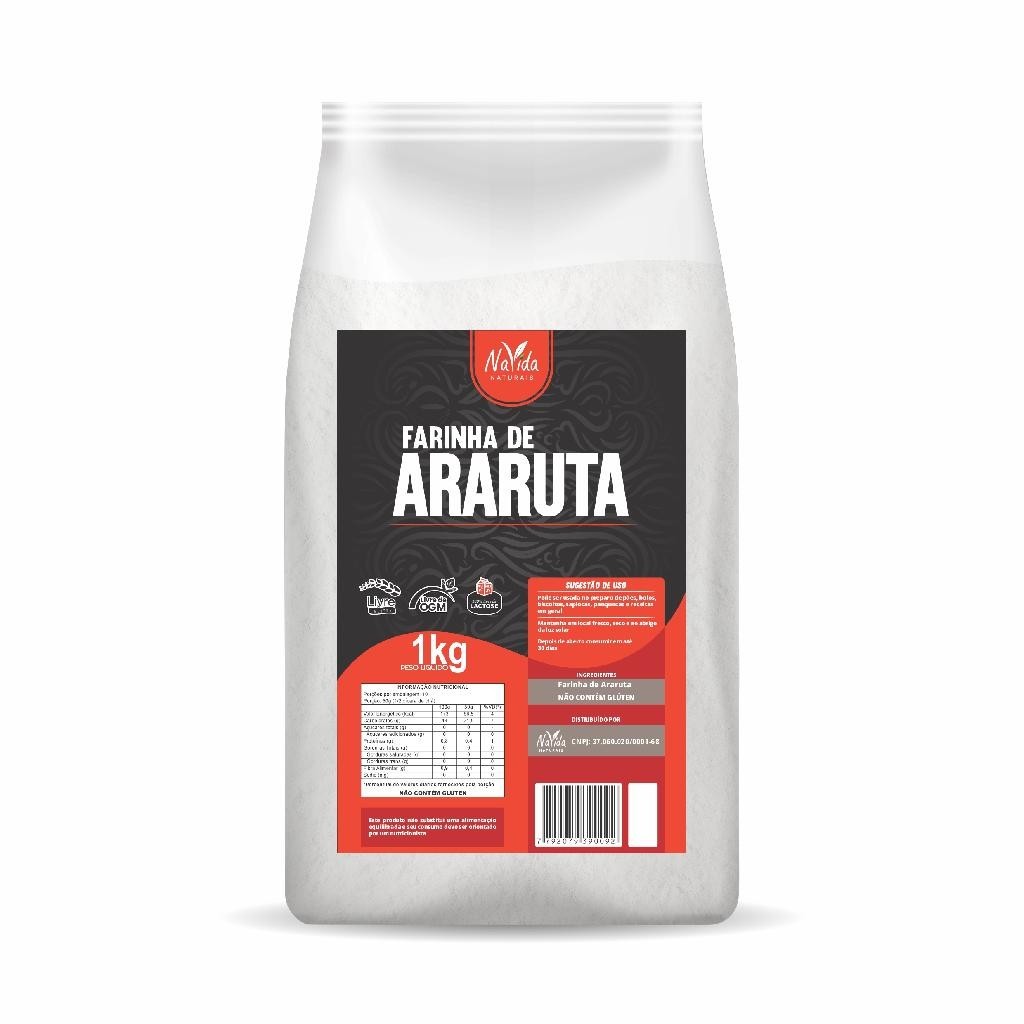 Farinha de Araruta de 1kg | Shopee Brasil