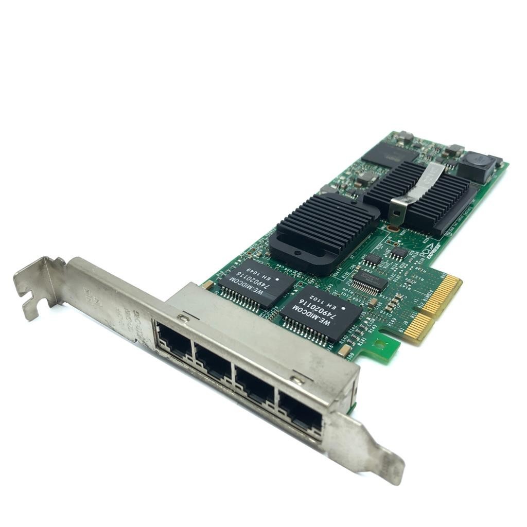 Placa Rede Intel CPU-D42543: PCI-e X4, 4x Port RJ45 de 10/100/1000 ...