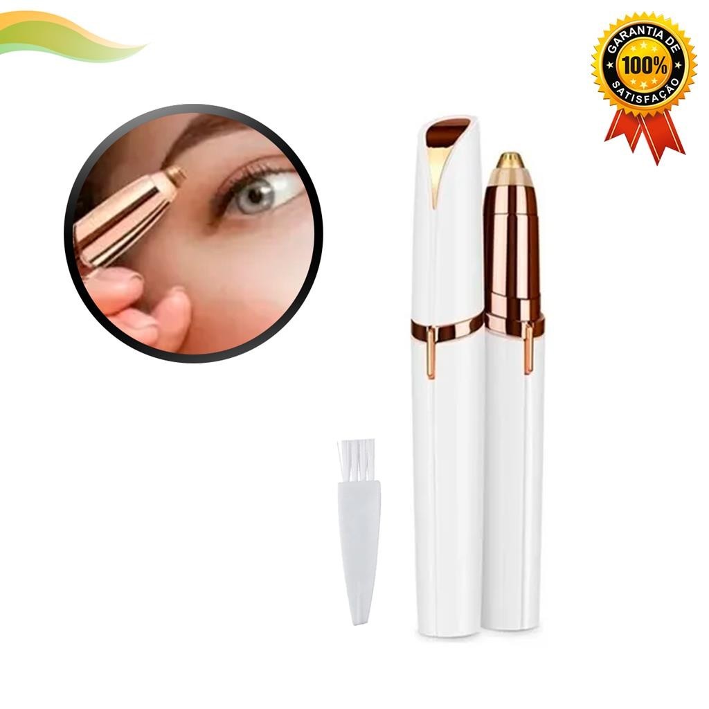 Caneta Depiladora Flawless para Sobrancelhas Elétrico Recarregável Com Usb | Shopee Brasil
