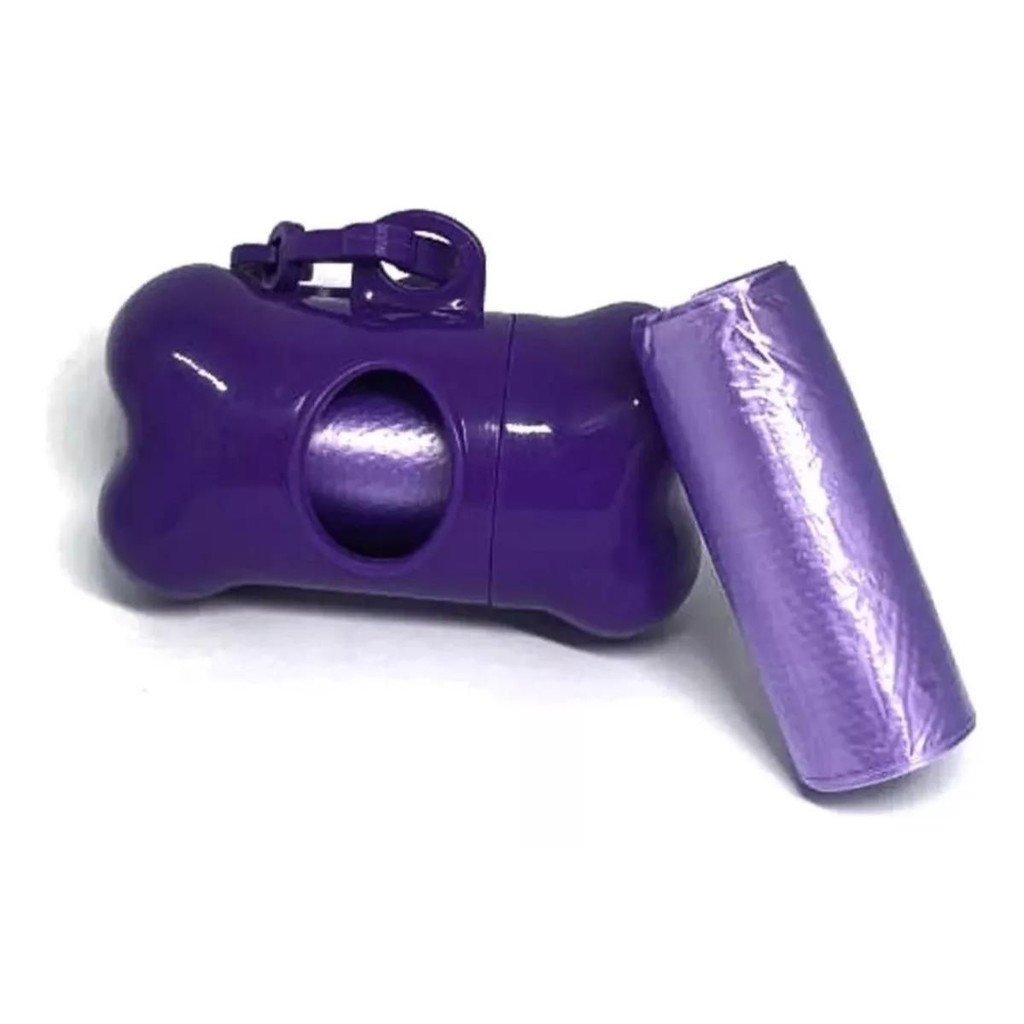 Kit Cata Caca Pet com Refil Coletor de Lixo Lilás | A3E Imports ...