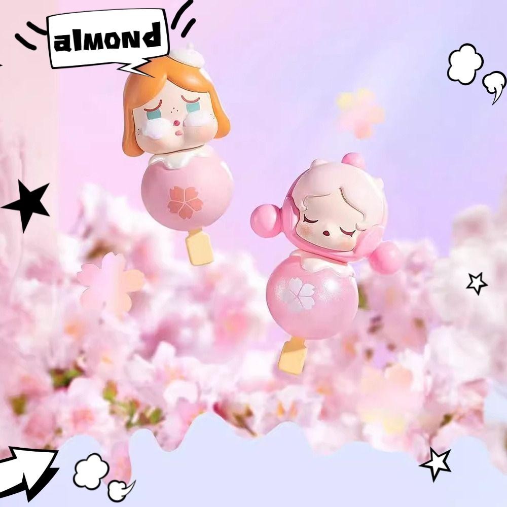 ALMOND Anime Cartoon Figura Modelo , POPMART Pop Bean Labubu MOE Series ...