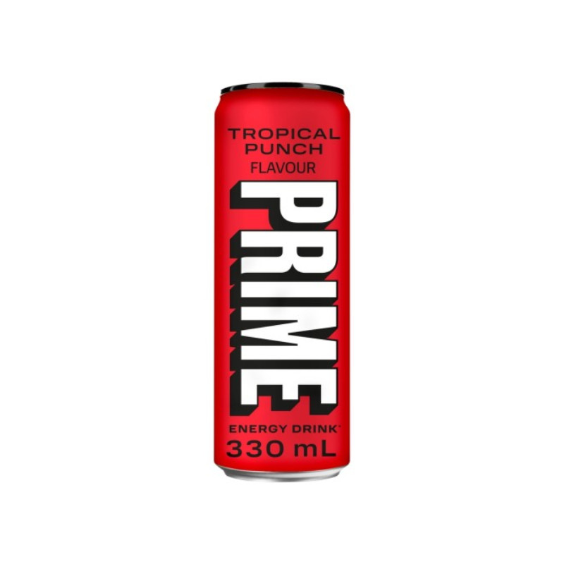 PRIME ENERGY TROPICAL PUNCH 330ML - Faz a Boa!
