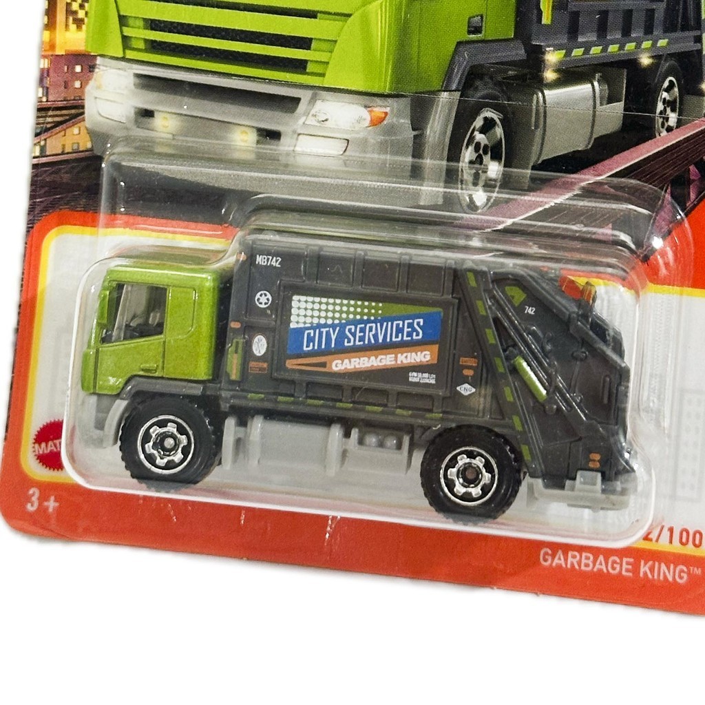 Matchbox - Garbage King - HVL71 | Shopee Brasil