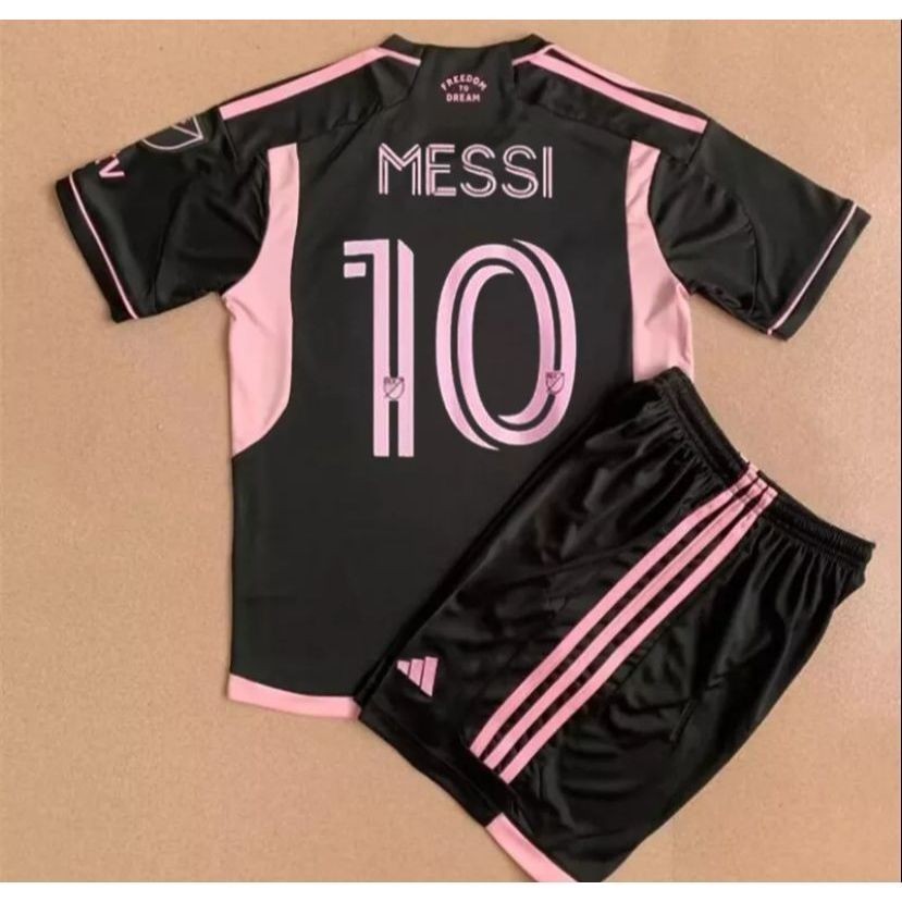 Novo 2023/2024 Infantil Kit Camisa de Time Conjunto Inter Miami ...