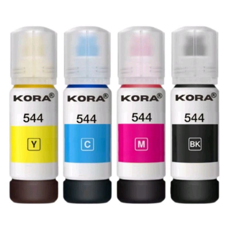 Pack 4 Tintas t544 Compatível para impressora Epson L3150, L3110, L3210, L3250, L5190 | Shopee ...