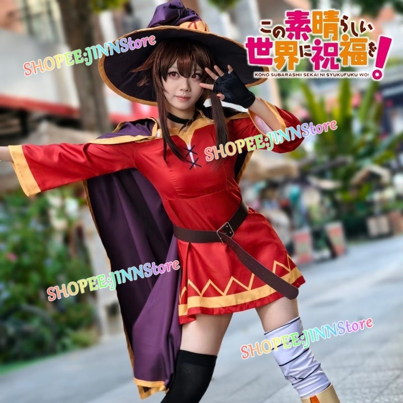 - JINN-Megumin Cosplay E Peruca Kono Subarashii Sekai ni Shukufuku wo ...