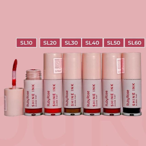 Gloss Tint Shine Ink Ruby Rose Shopee Brasil