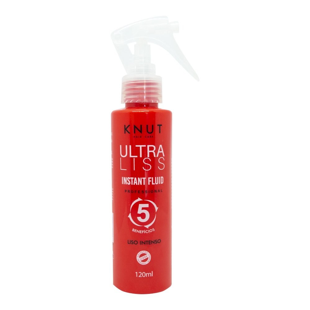 Spray Instant Fluid Ultra Liss Knut 120ml | Shopee Brasil
