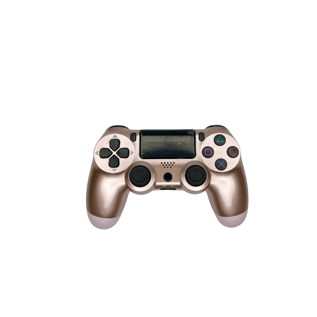 Controle Joystick Sem Fio Genérico Para Ps4 e Pc Rosa Envelhecido ...