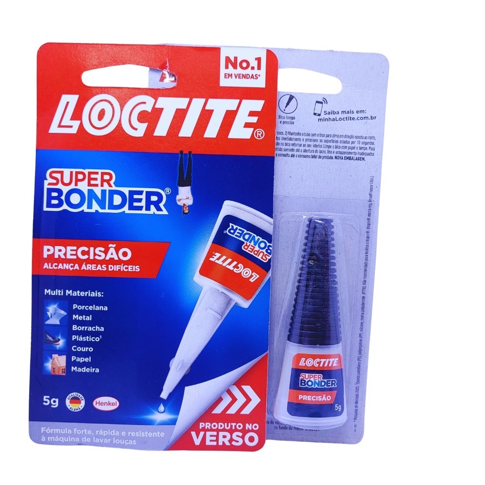 Cola Super Bonder Original Loctite 5g | Shopee Brasil